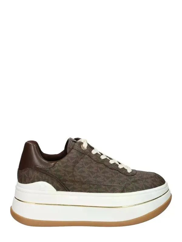 Michael Kors Hayes Platform Sneakers - Brown