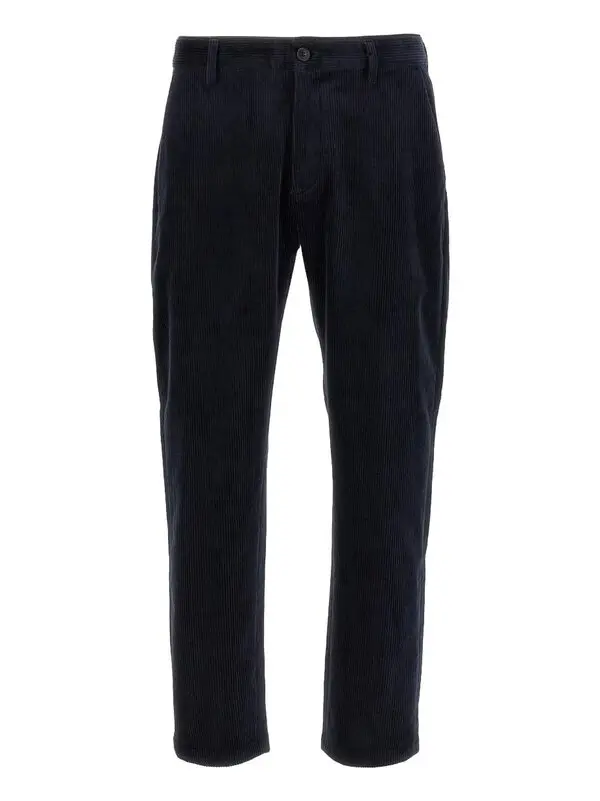 DEPARTMENT 5 Prince Cropped Corduroy Trousers - Blue