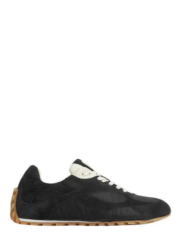BOTTEGA  VENETA Orbit Flash Lace-up Sneakers - Black