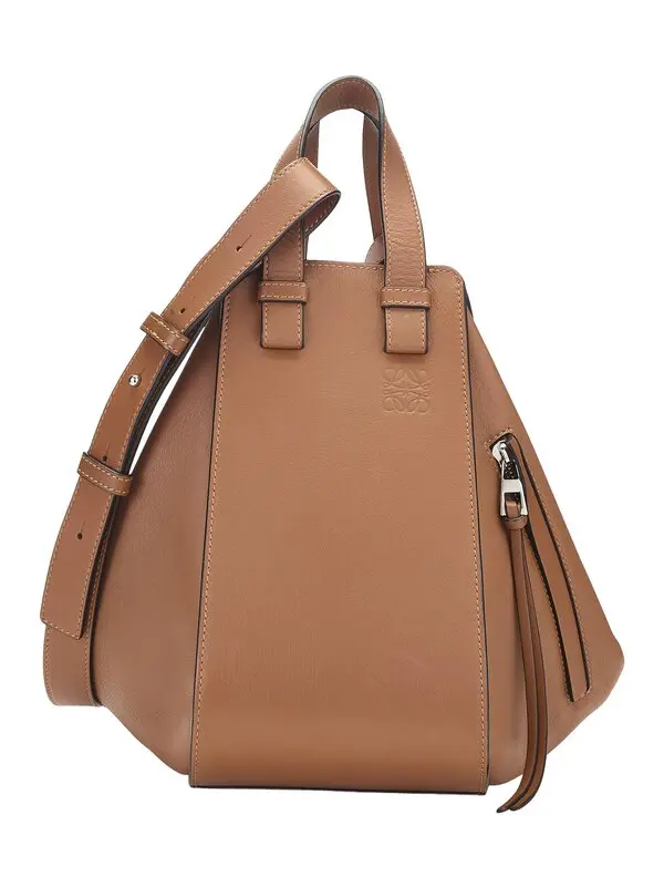 Loewe Calfskin Hammock Bag - Brown