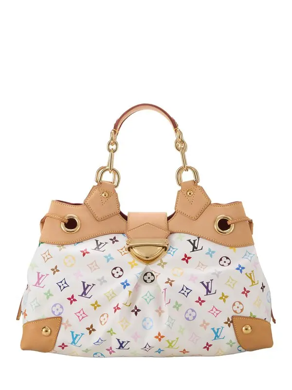 LOUIS VUITTON Takashi Murakami Monogram Multicolore Ursula - White