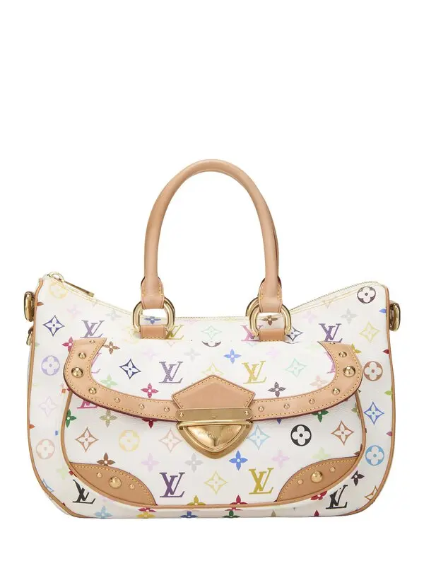 LOUIS VUITTON Takashi Murakami Monogram Multicolore Rita - White