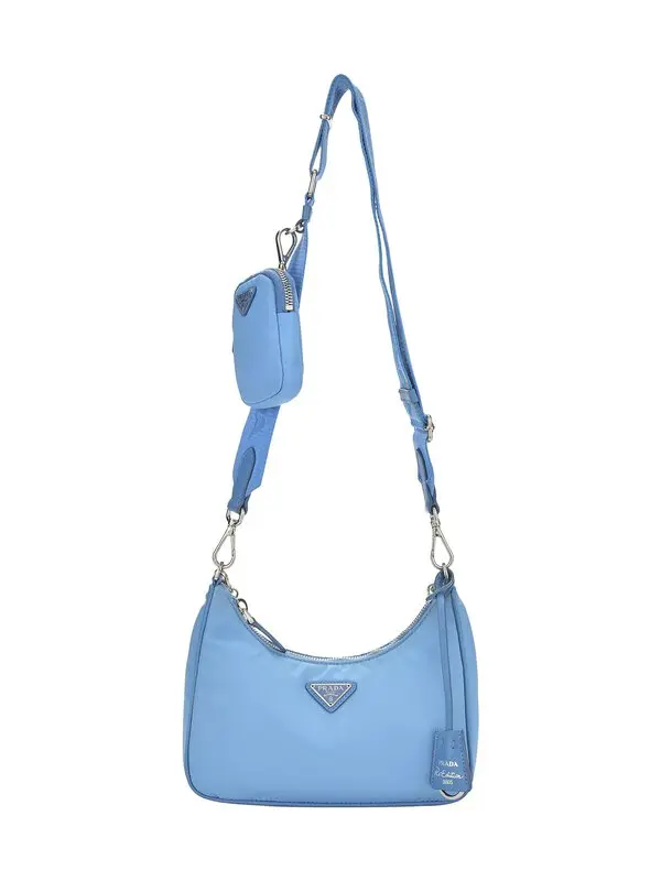 Prada Tessuto Re-edition 2005 Hobo - Blue