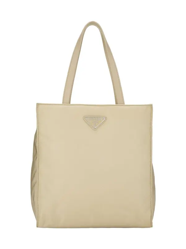 Prada Convertible Tote - Beige