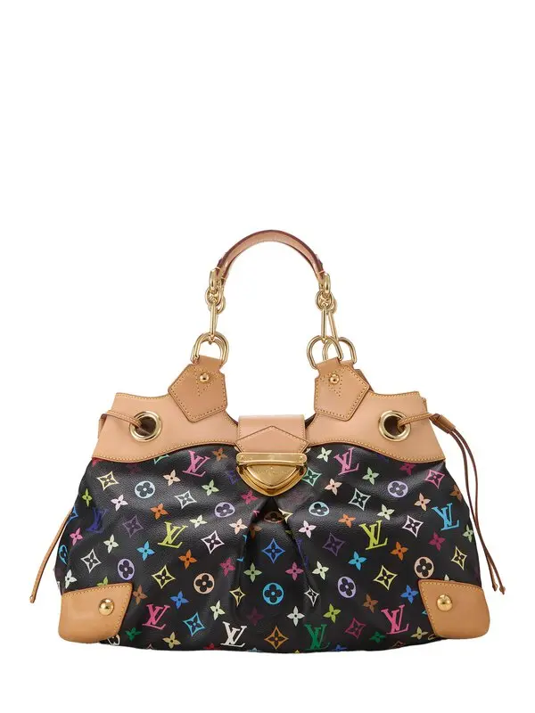 LOUIS VUITTON Takashi Murakami Monogram Multicolore Ursula - Black