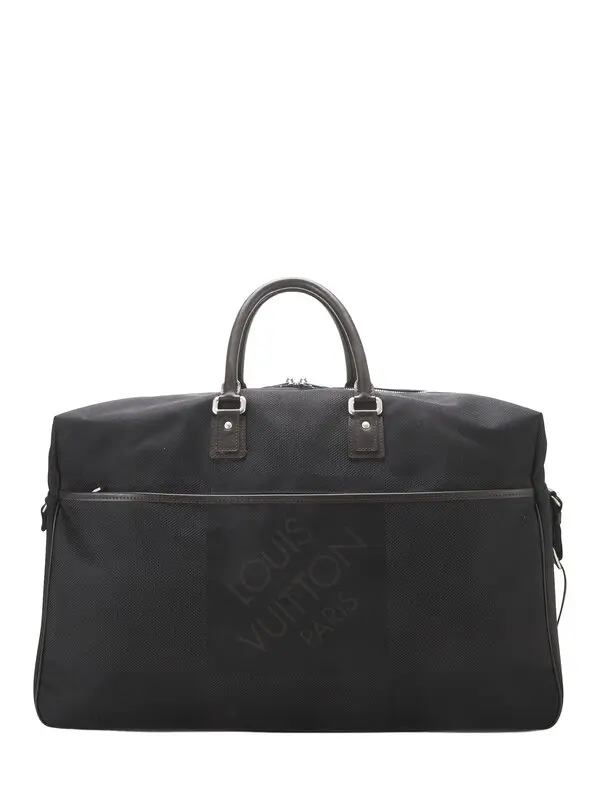 LOUIS VUITTON Damier Geant Souverain Travel Bag - Black