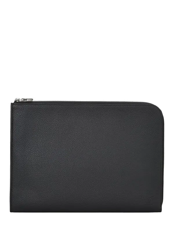 LOUIS VUITTON Taurillon Pochette Jour - Black