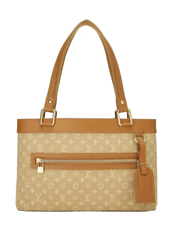 LOUIS VUITTON Monogram Mini Lin Lucille - Beige