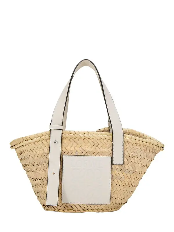 Loewe Anagram Basket Bag - White