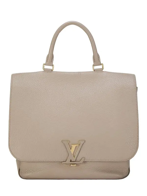 LOUIS VUITTON Taurillon Leather Volta Bag - Grey