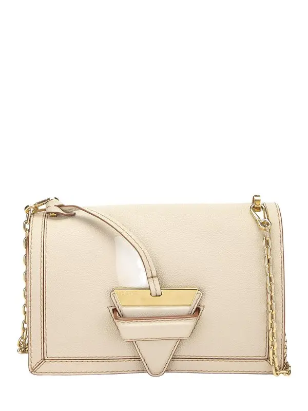 Loewe Calfskin Leather Barcelona Soft Bag - Beige