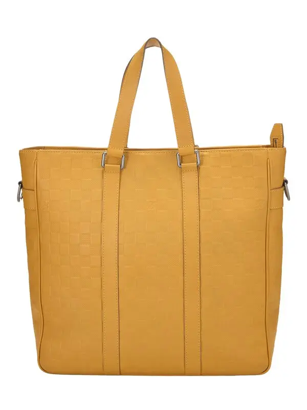 LOUIS VUITTON Damier Infini Neo Tadao Tote - Yellow
