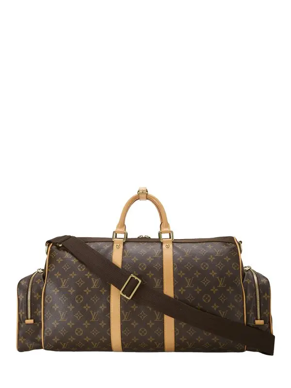 LOUIS VUITTON Monogram Sac Gymnastique - Brown