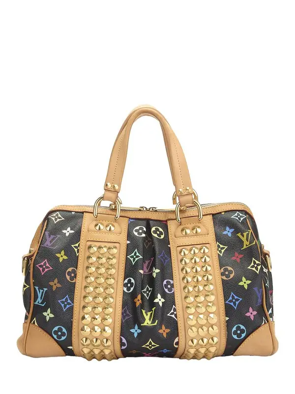 LOUIS VUITTON Takashi Murakami X Monogram Multicolore Courtney - Black