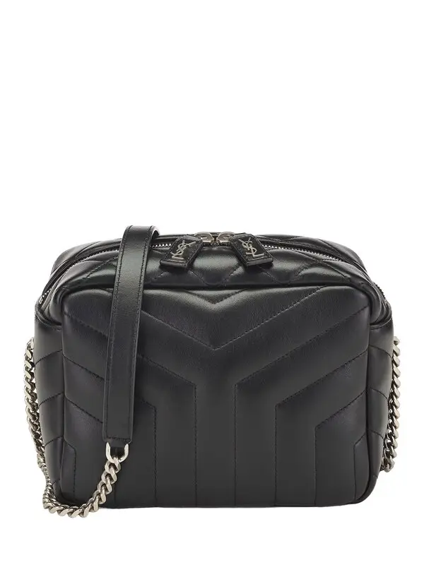 Saint Laurent Loulou Bowling Bag - Black