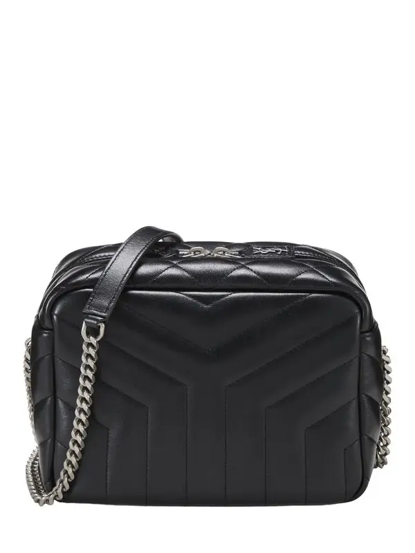 Saint Laurent Loulou Bowling Bag - Black