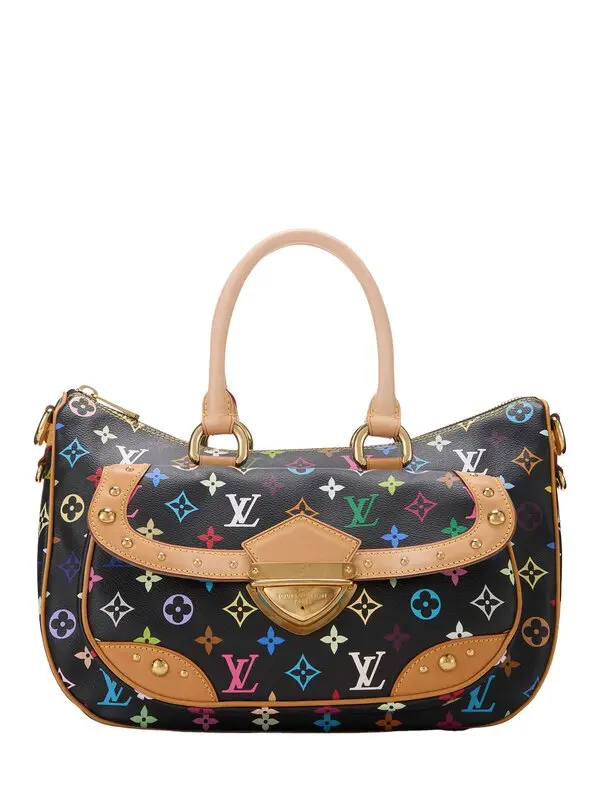 LOUIS VUITTON Takashi Murakami Monogram Multicolore Rita - Black