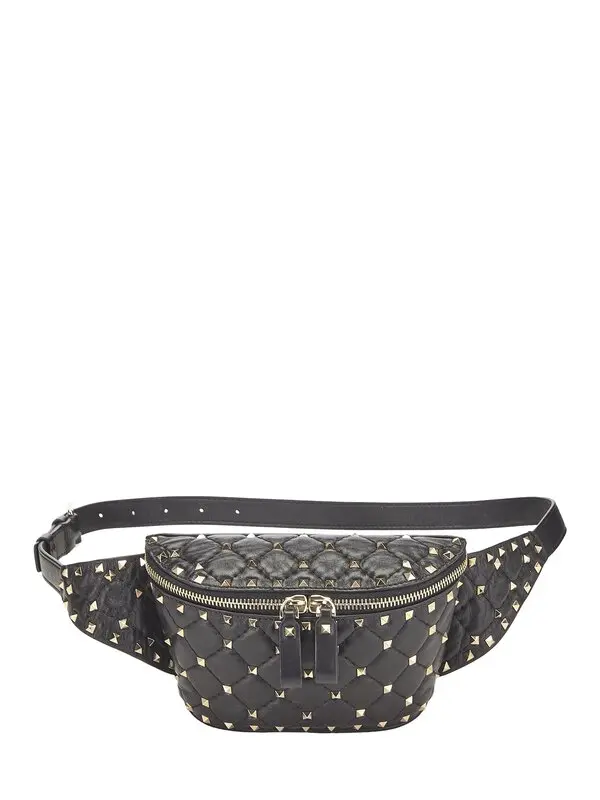 Valentino Garavani Rockstud Belt Bag - Black