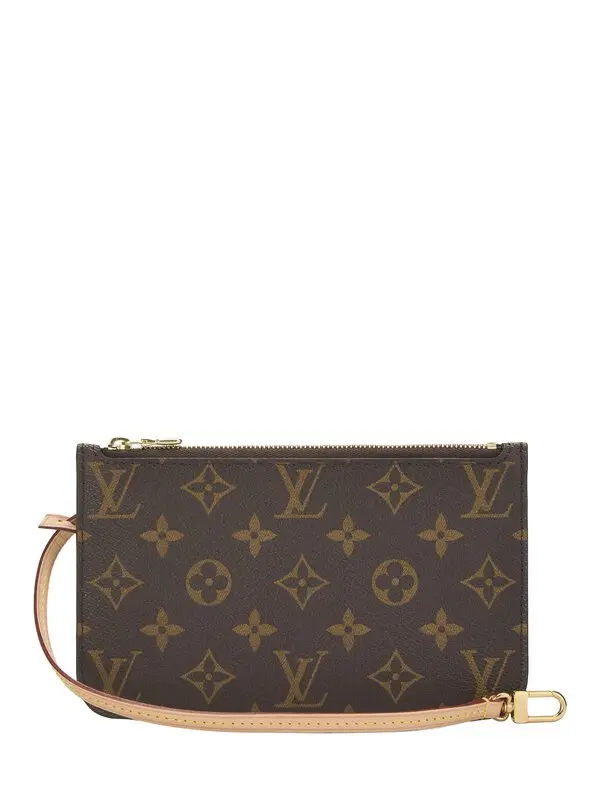 LOUIS VUITTON Monogram Neverfull Pouch - Pink