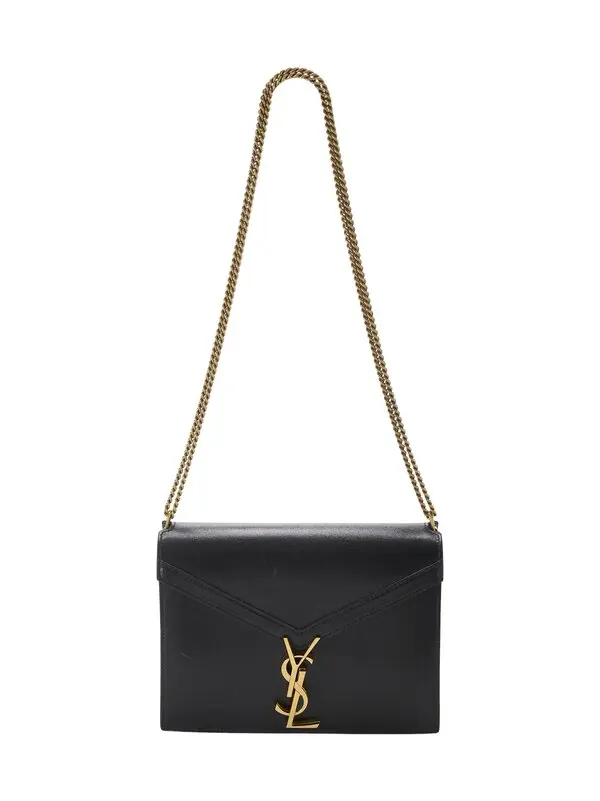 Saint Laurent Cassandra Chain Bag - Black