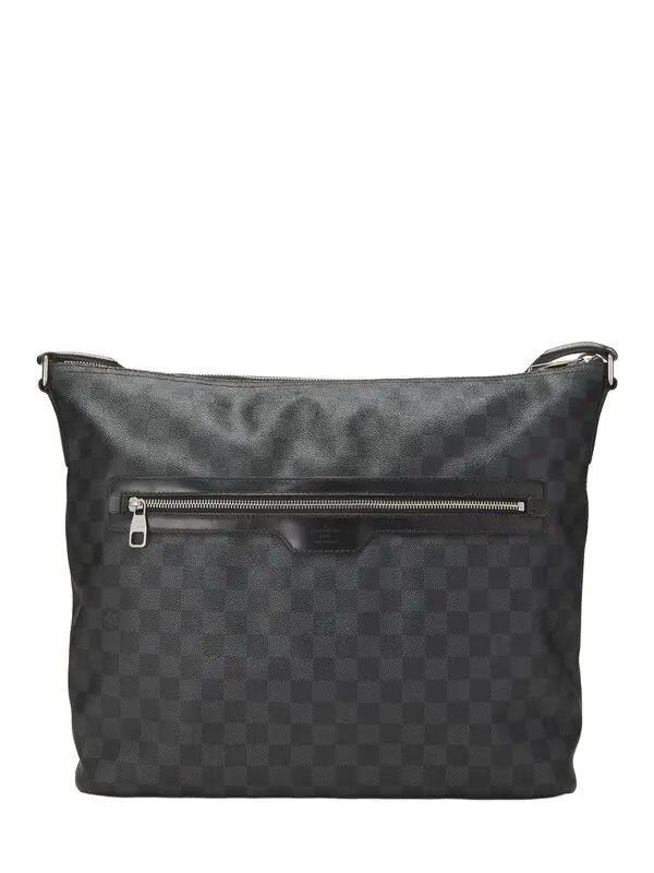 LOUIS VUITTON Damier Graphite Mick Messenger Bag - Black