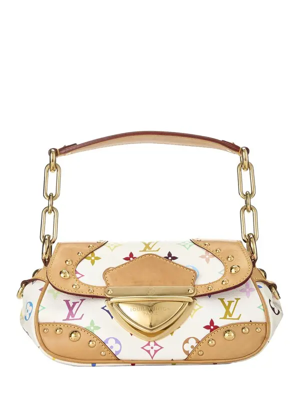 LOUIS VUITTON Takashi Murakami Monogram Multicolore Marilyn - White