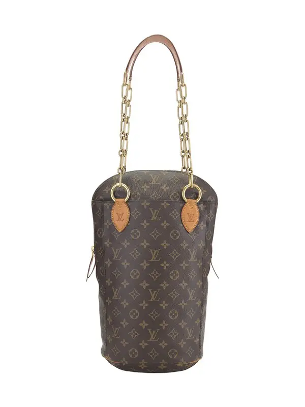 LOUIS VUITTON Karl Lagerfeld Iconoclasts Collection Punching Bag - Brown