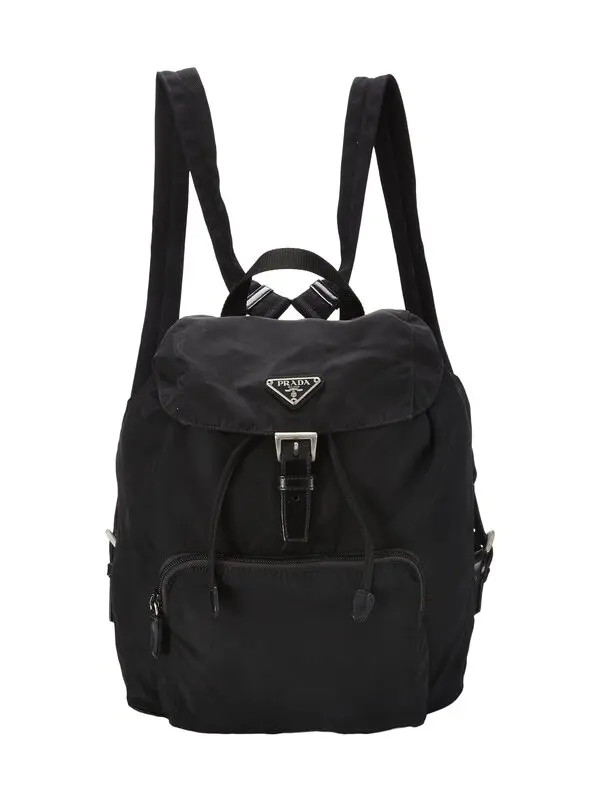 Prada Nylon Backpack - Black