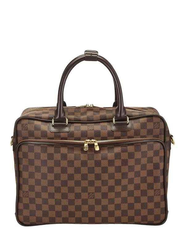 LOUIS VUITTON Damier Ebene Icare Briefcase - Brown
