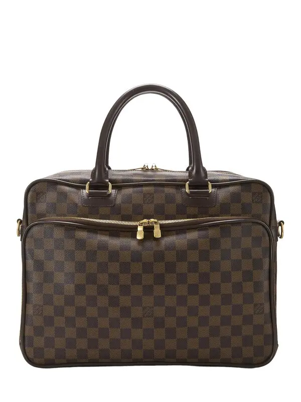 LOUIS VUITTON Damier Ebene Icare Briefcase - Brown
