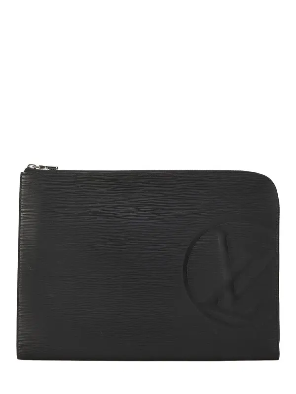 LOUIS VUITTON Epi Pochette Jour - Black