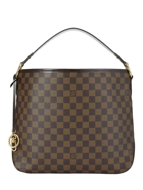 LOUIS VUITTON Damier Ebene Delightful Nm Shoulder Bag - Brown