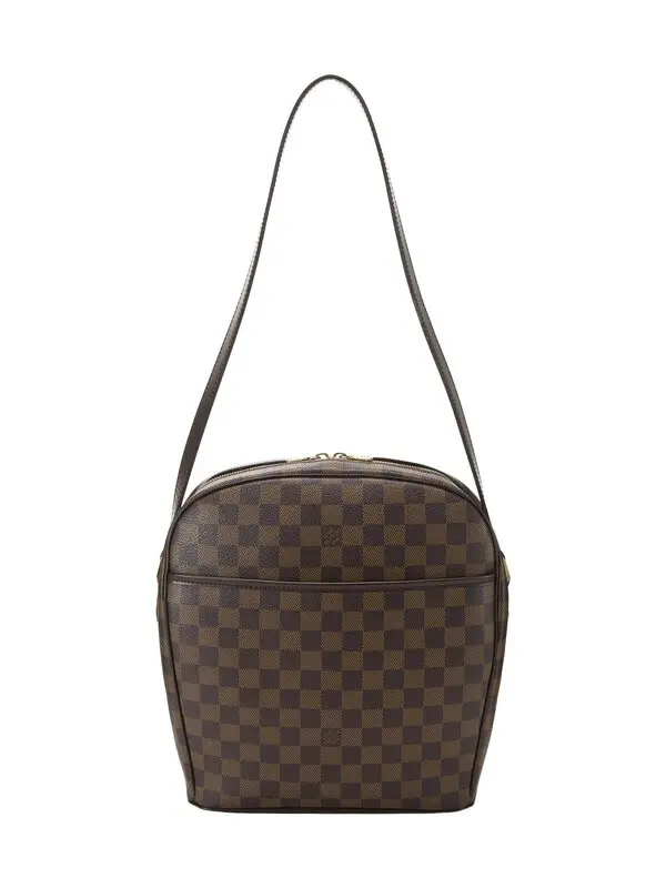 LOUIS VUITTON Damier Ebene Ipanema - Brown