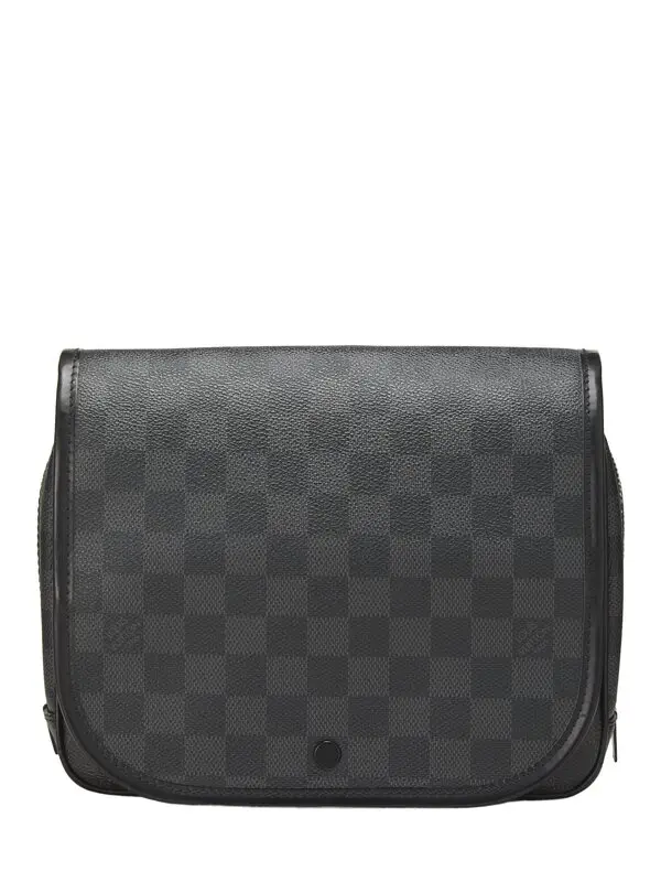 LOUIS VUITTON Damier Graphite Toiletry Kit - Black