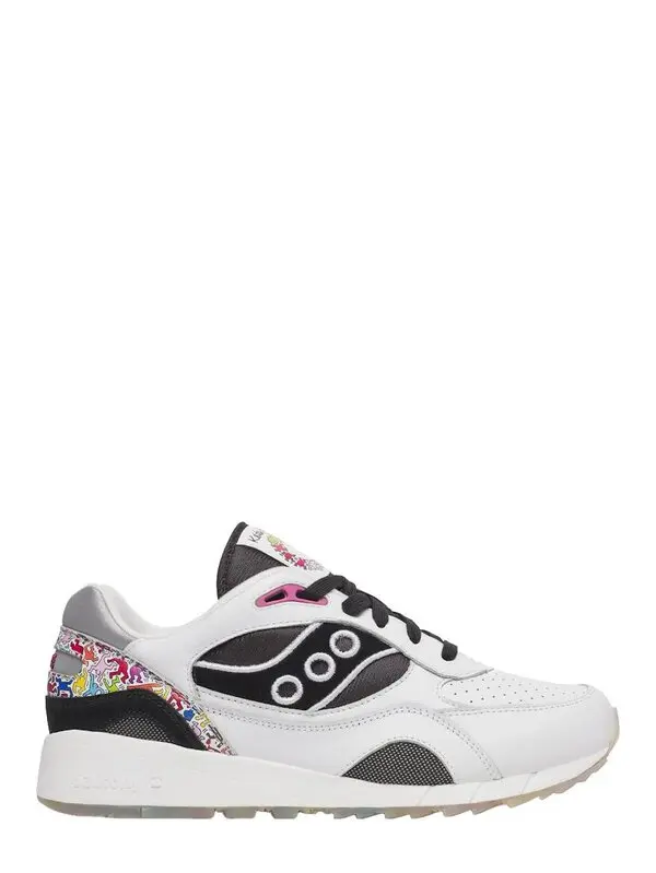Saucony Shadow 6000 Keith Haring Love Sneakers - White
