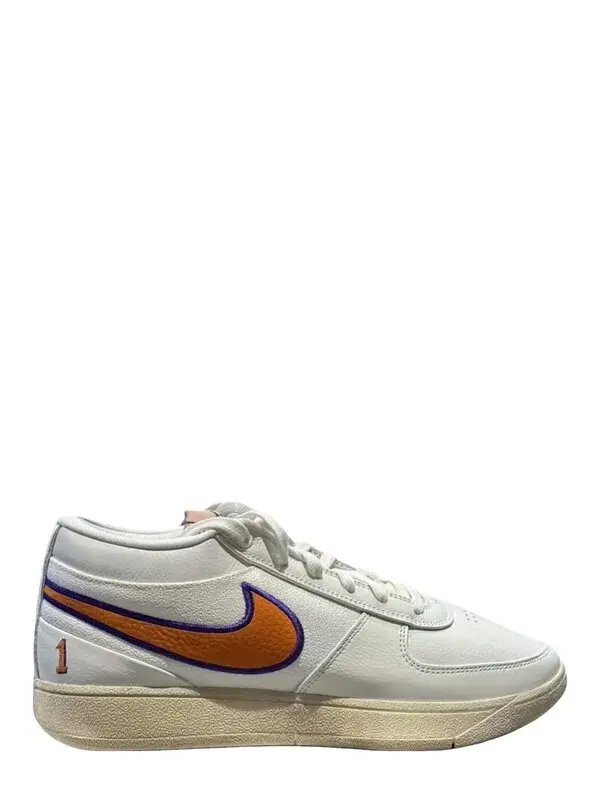 Nike Book 1 Ep Chbl Suns Sneakers - White/orange/purple