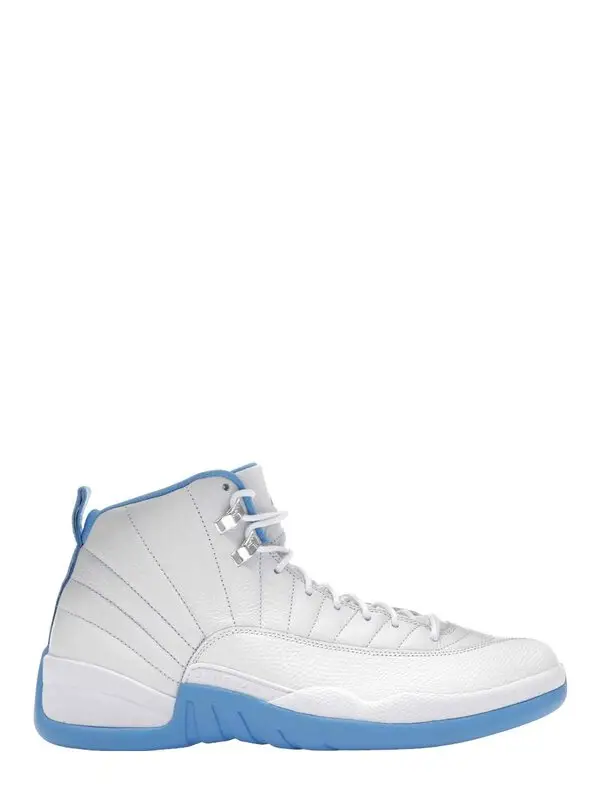 JORDAN Retro Melo Sneakers - White/university Blue/metallic Silver