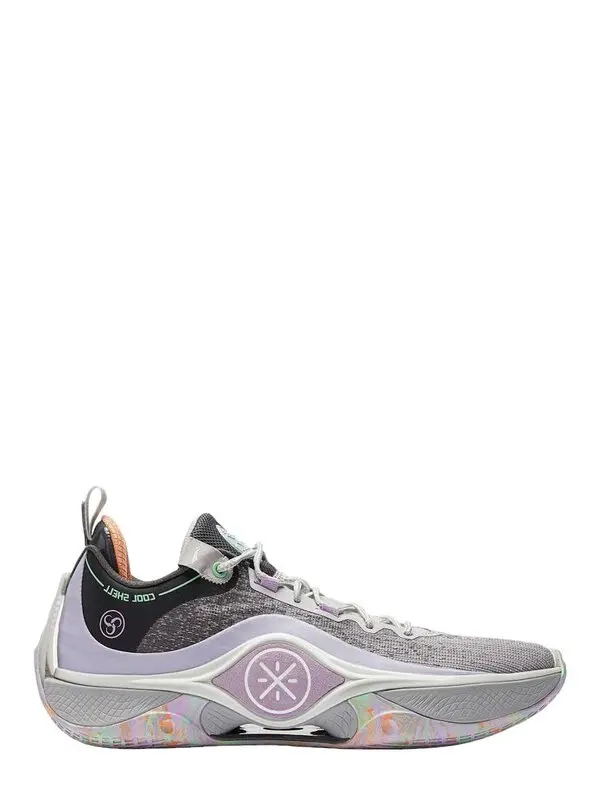 LI-NING Wade Shadow 5 V2 Sneakers - Grey/lilac/orange