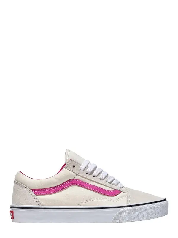 VANS Old Skoolin Sneakers - Cream Beige/pink