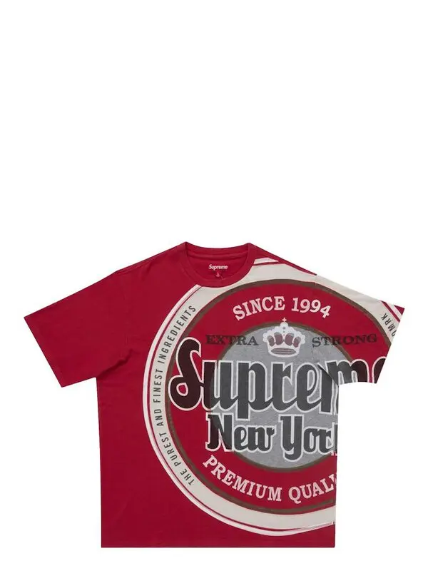 Supreme Lager Short Sleeve Top - Red