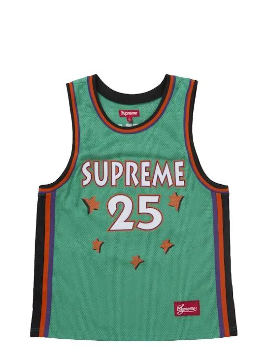 Supreme All Star Basketball Jersey - Green