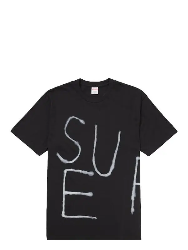 Supreme Painted Tee Shirt - Black