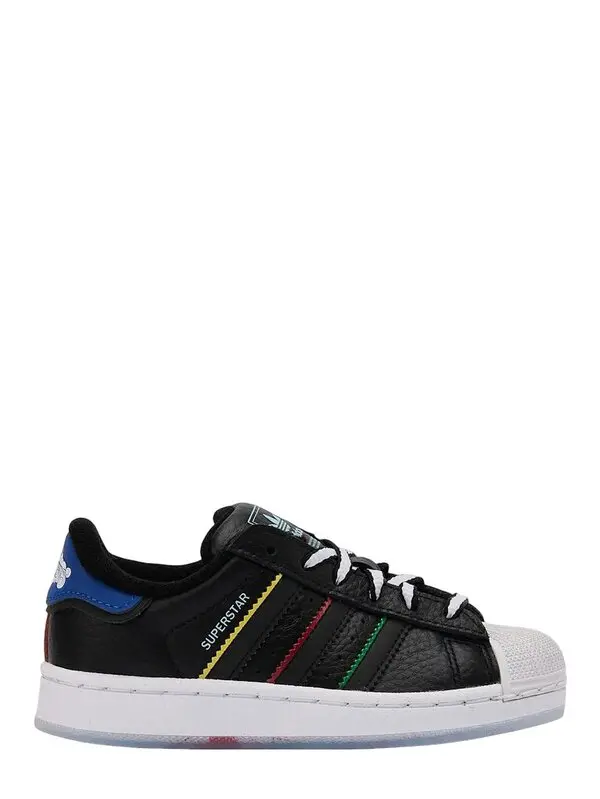 Adidas Superstar Ii Chicago Sneakers - Black/white/blue