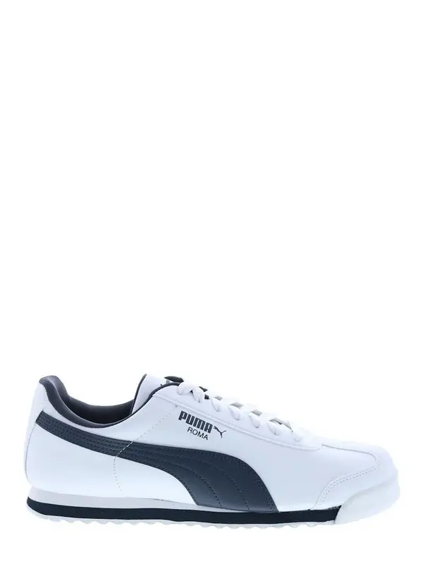 PUMA Roma Basic Sneakers - White/navy Blue