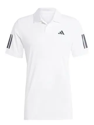 Adidas Club 3stripes Polo Shirt - White