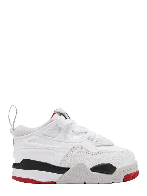 JORDAN 4 Rm Varsity Red Sneakers - White/black/neutral Grey