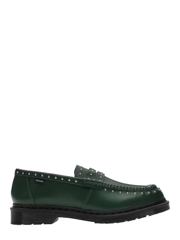 Dr. Martens Studded Penton Loafer - Green