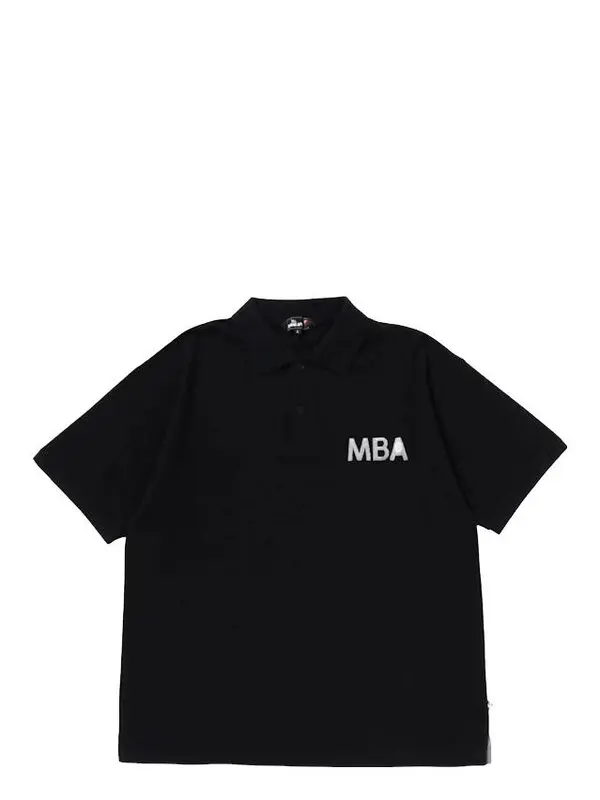 A BATHING APE Basic Polo Shirt - Black