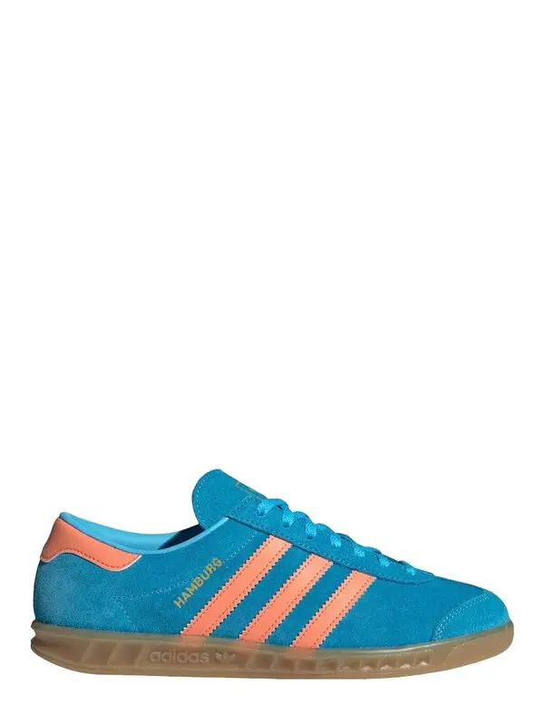 Adidas Hamburg Sneakers - Sky Blue Rush/semi Coral/gold Metallic