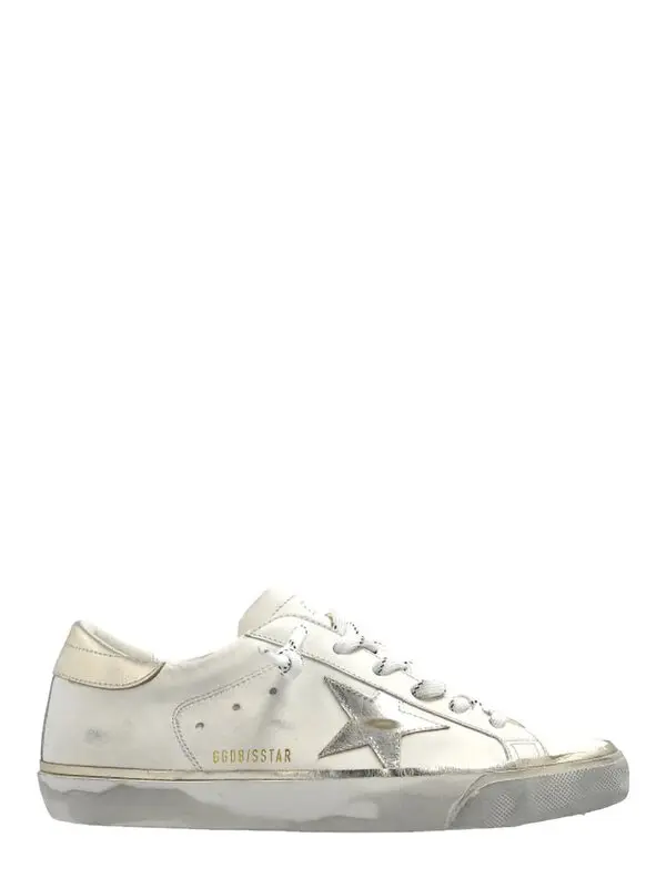 GOLDEN GOOSE Superstar Sneakers - Optic White/platinum